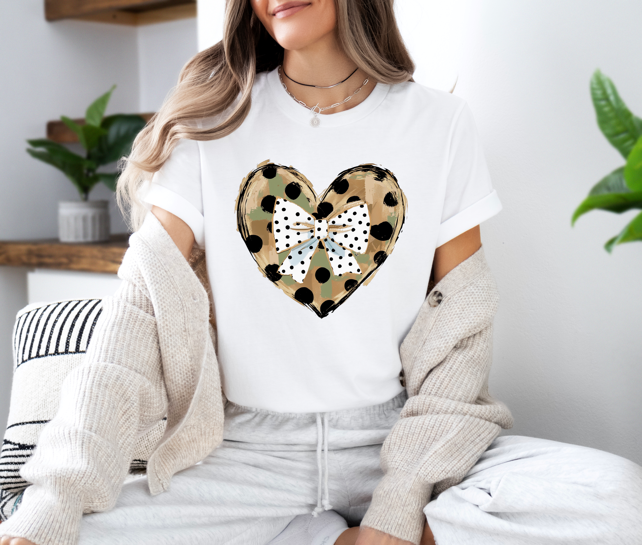 Camo Spotted Heart – Mayberry Prints