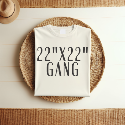 22” x 22” Gang Sheet Auto Generate Builder – Mayberry Prints
