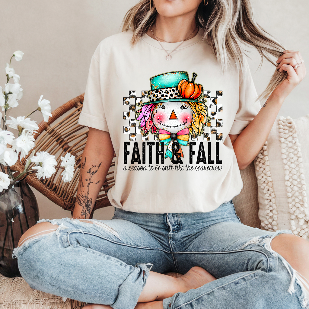 Faith and Fall Scarecrow – Mayberry Prints