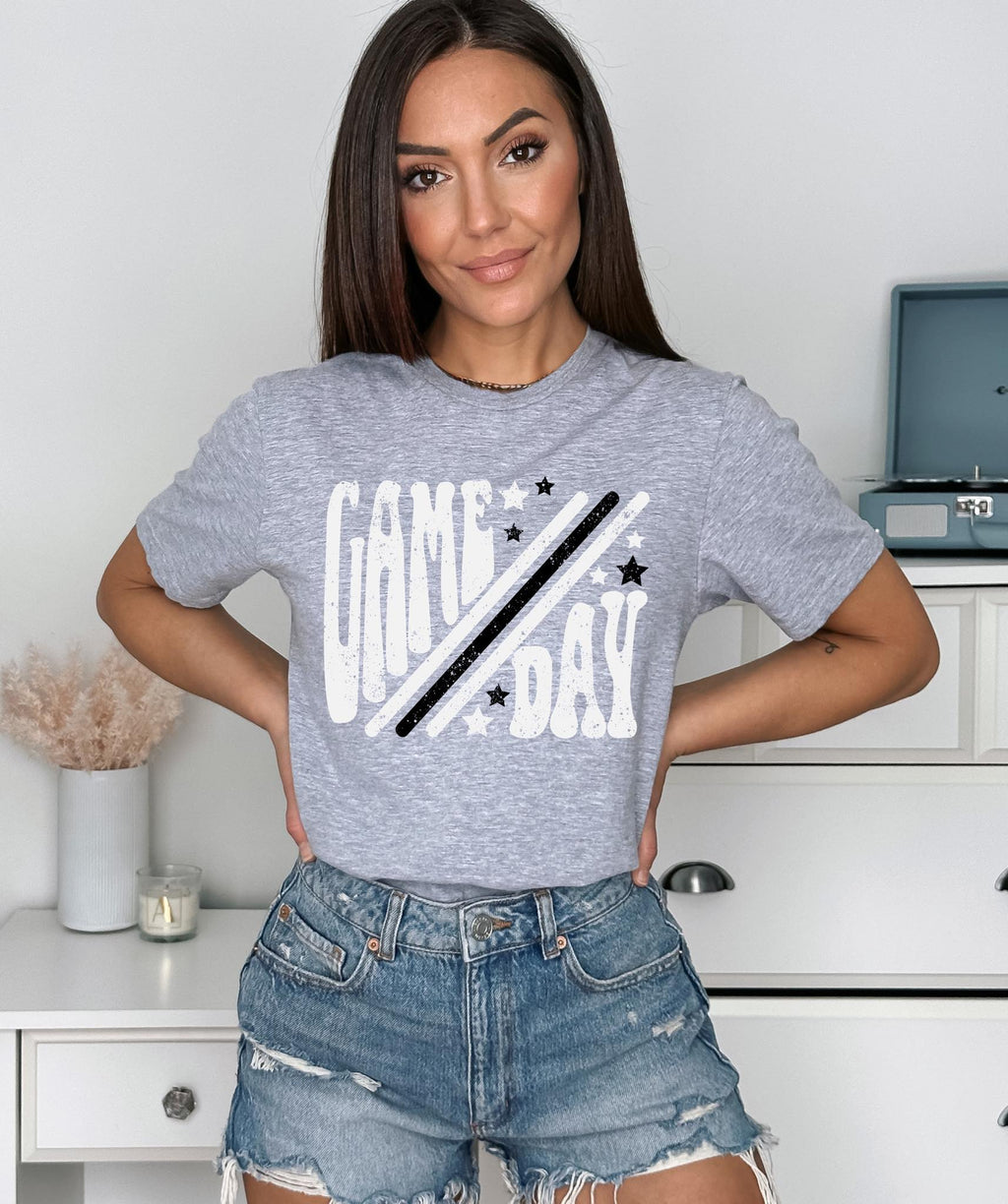 Black/White Game Day – Mayberry Prints