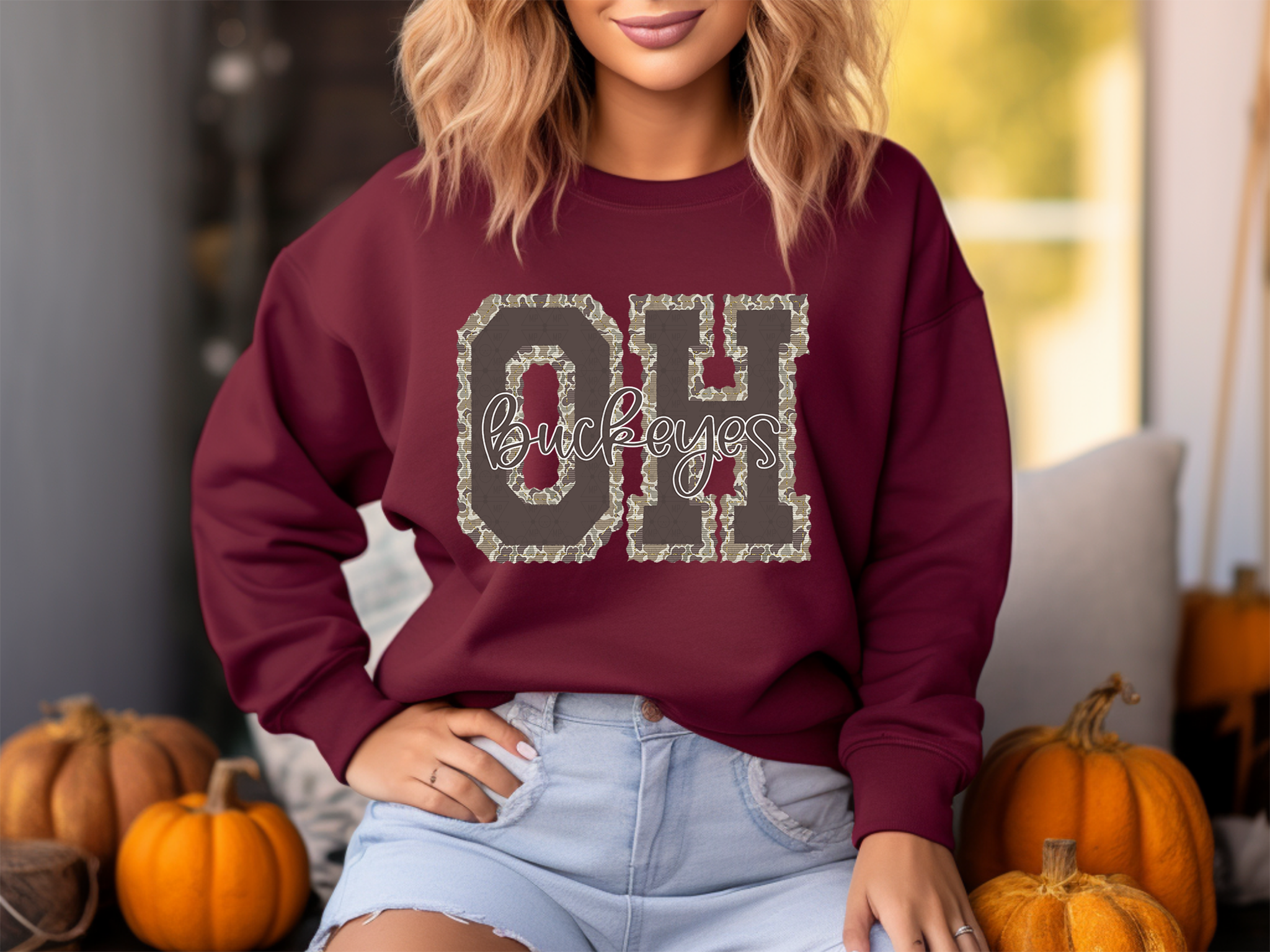 Camo OH Buckeye – Mayberry Prints