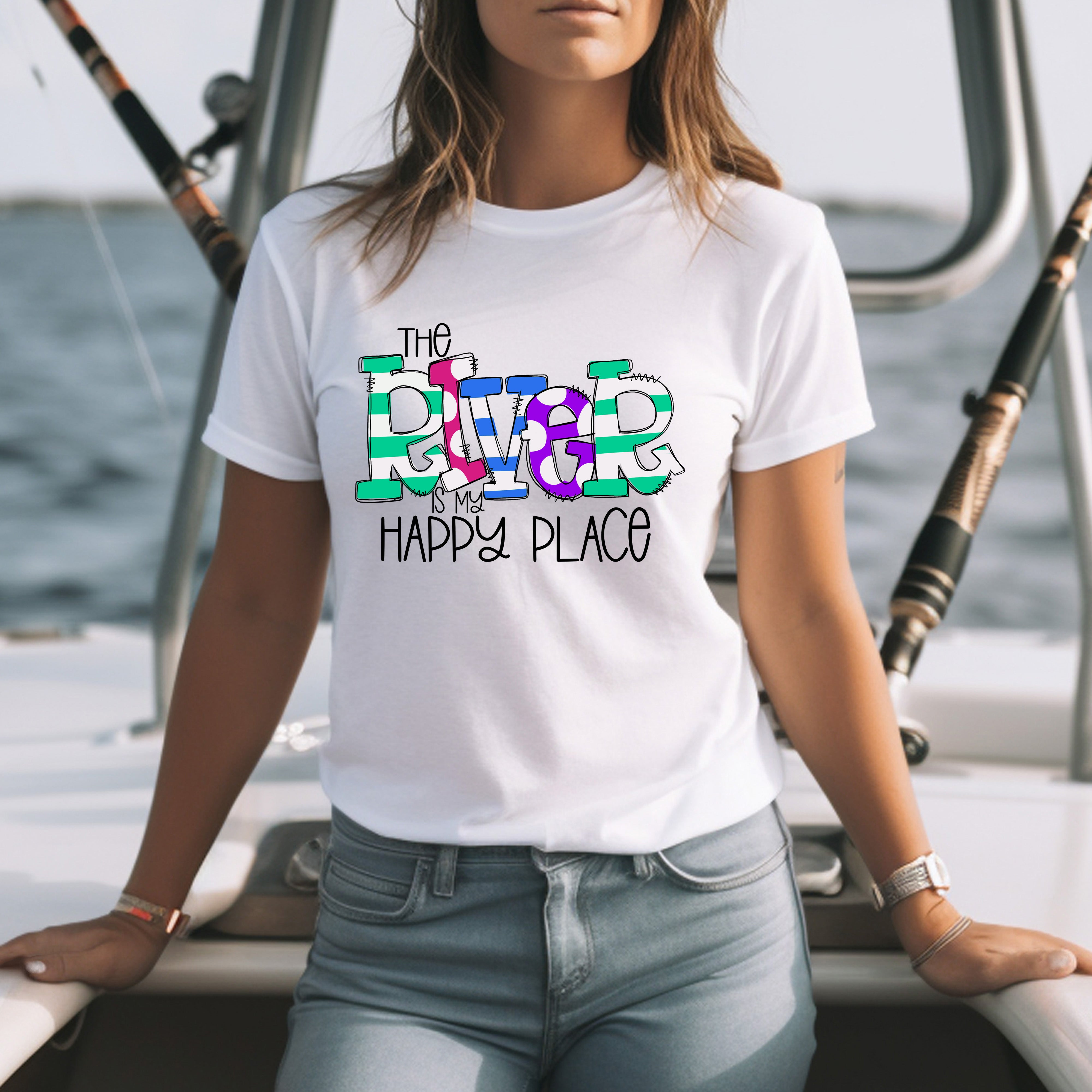 The River Is My Happy Place – Mayberry Prints