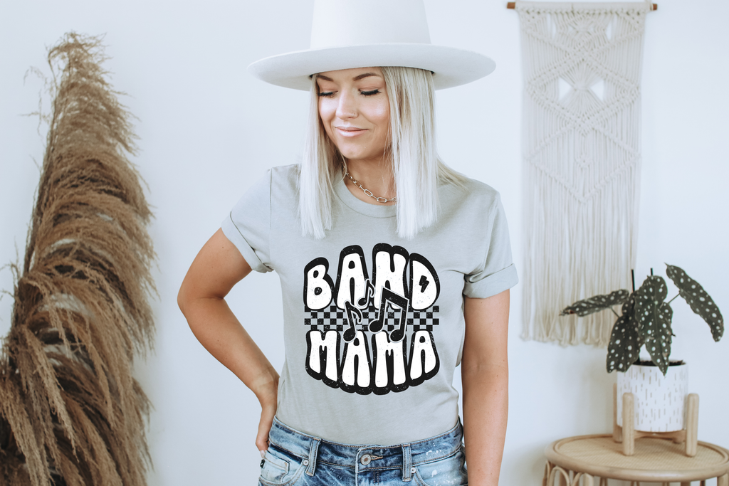Checkered Band Mom – Mayberry Prints