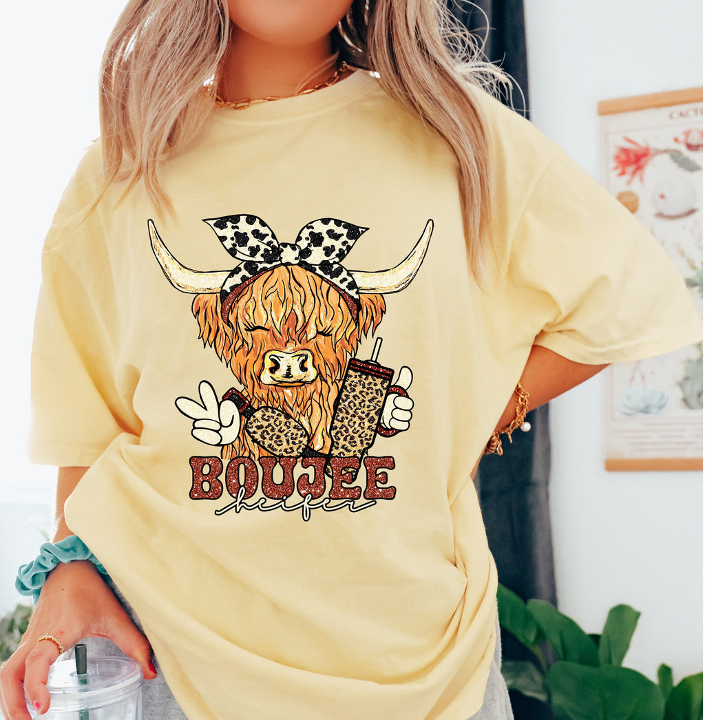 Boujee Heifer – Mayberry Prints