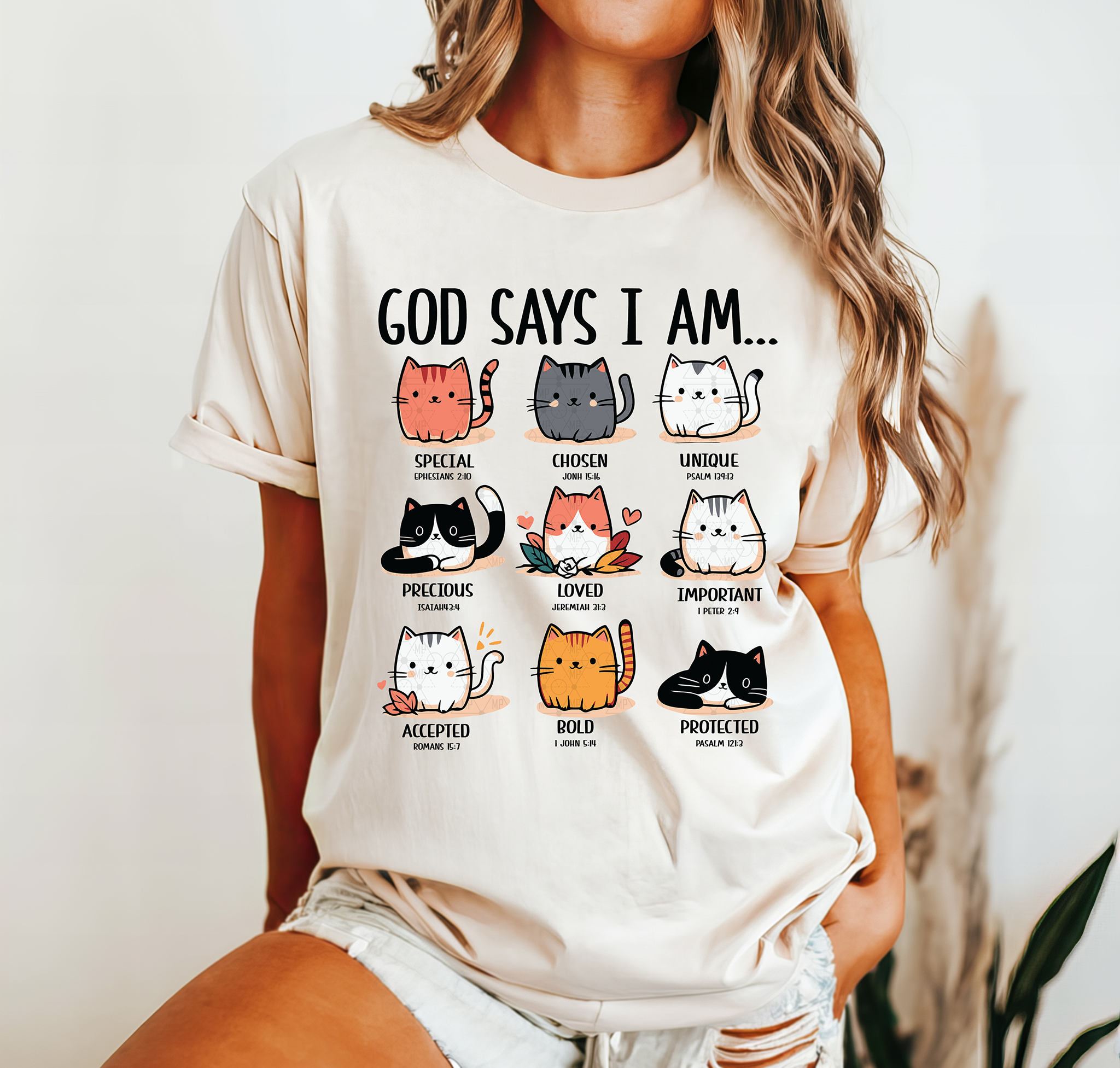 God Says I Am.....Cats – Mayberry Prints