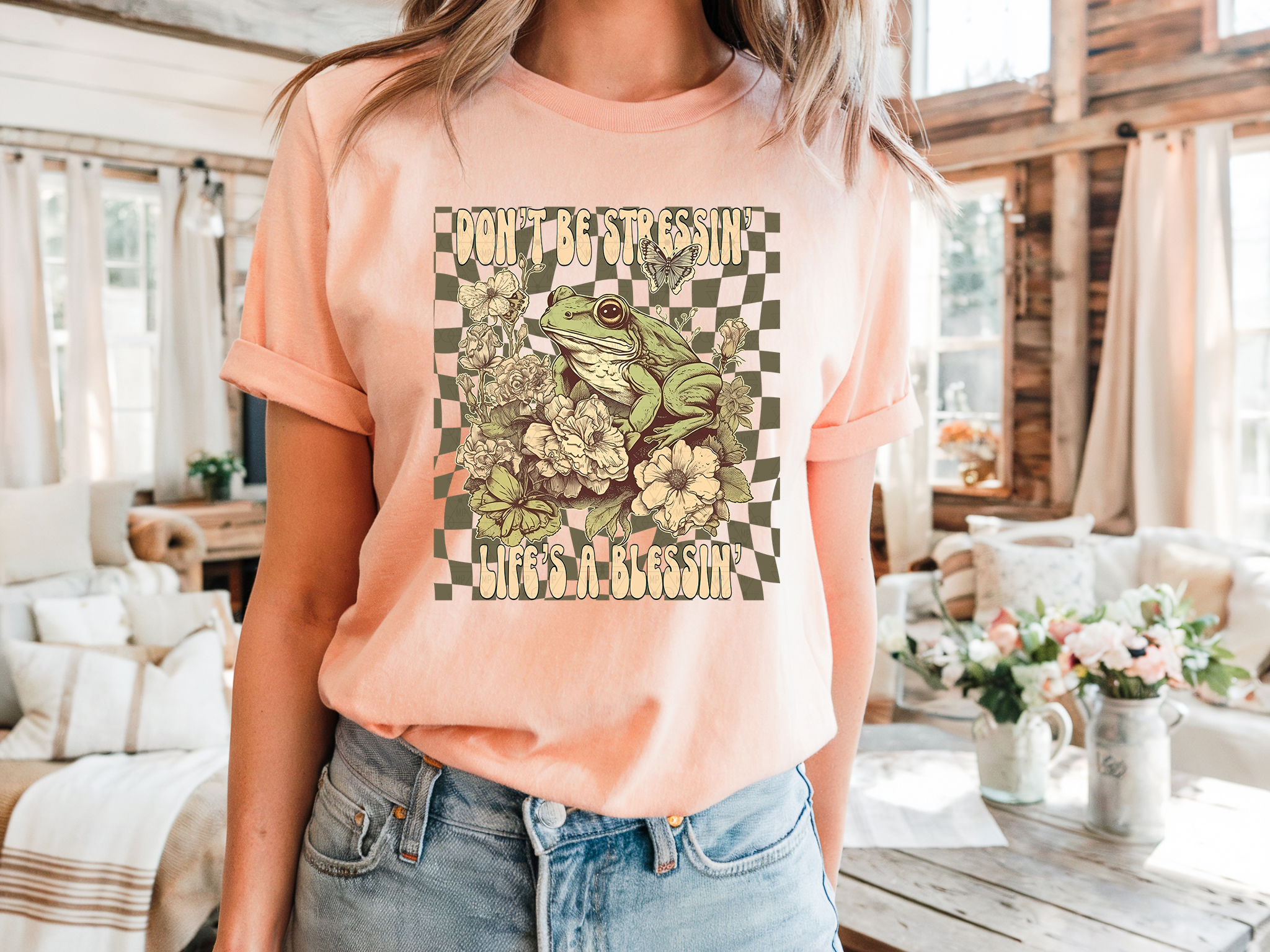 Don't Be Stressin' Life's A Blessin' – Mayberry Prints