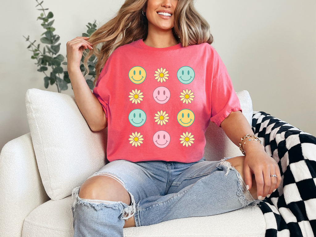 Spring Daisy & Smileys – Mayberry Prints