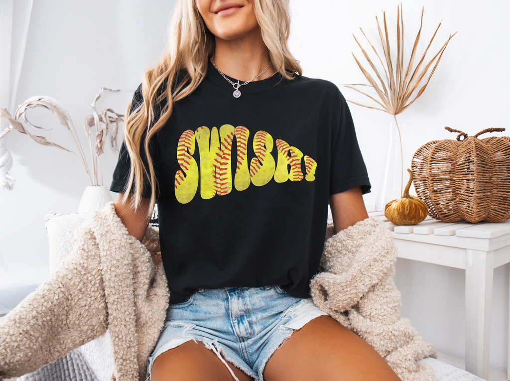 Softball Swish! – Mayberry Prints