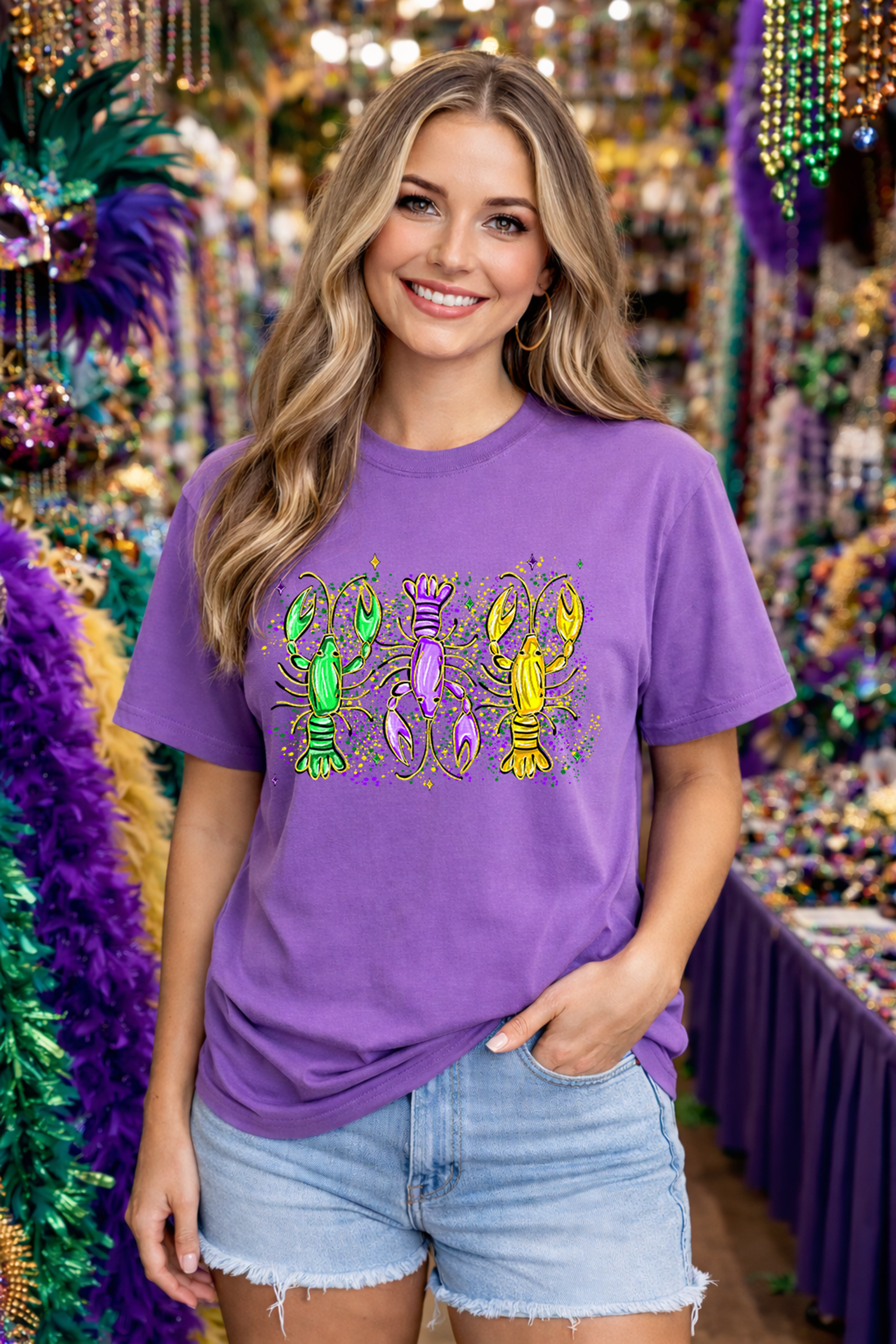 Mardi Gras Crawfish – Mayberry Prints