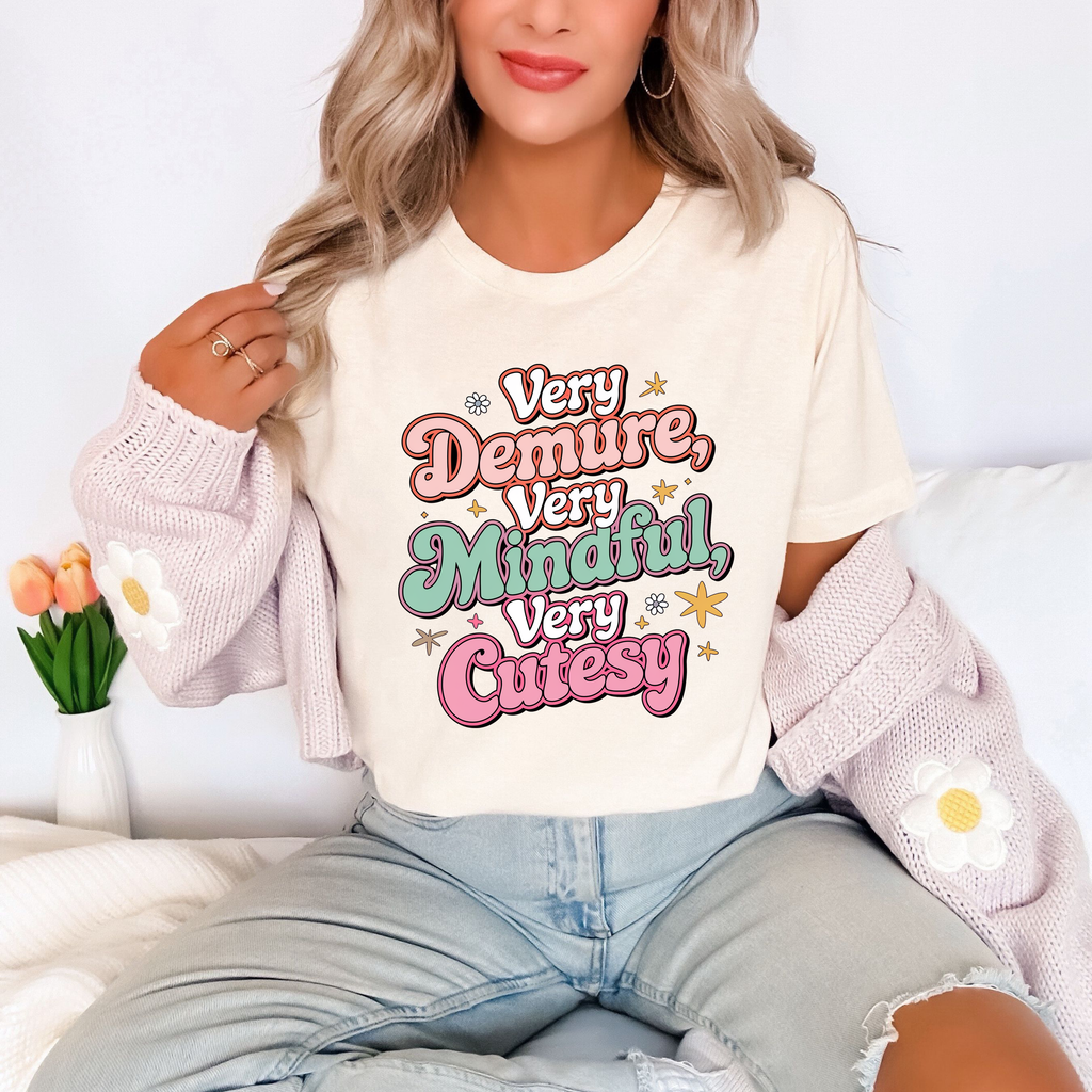 Very Demure, Very Mindful, Very Cutesty – Mayberry Prints