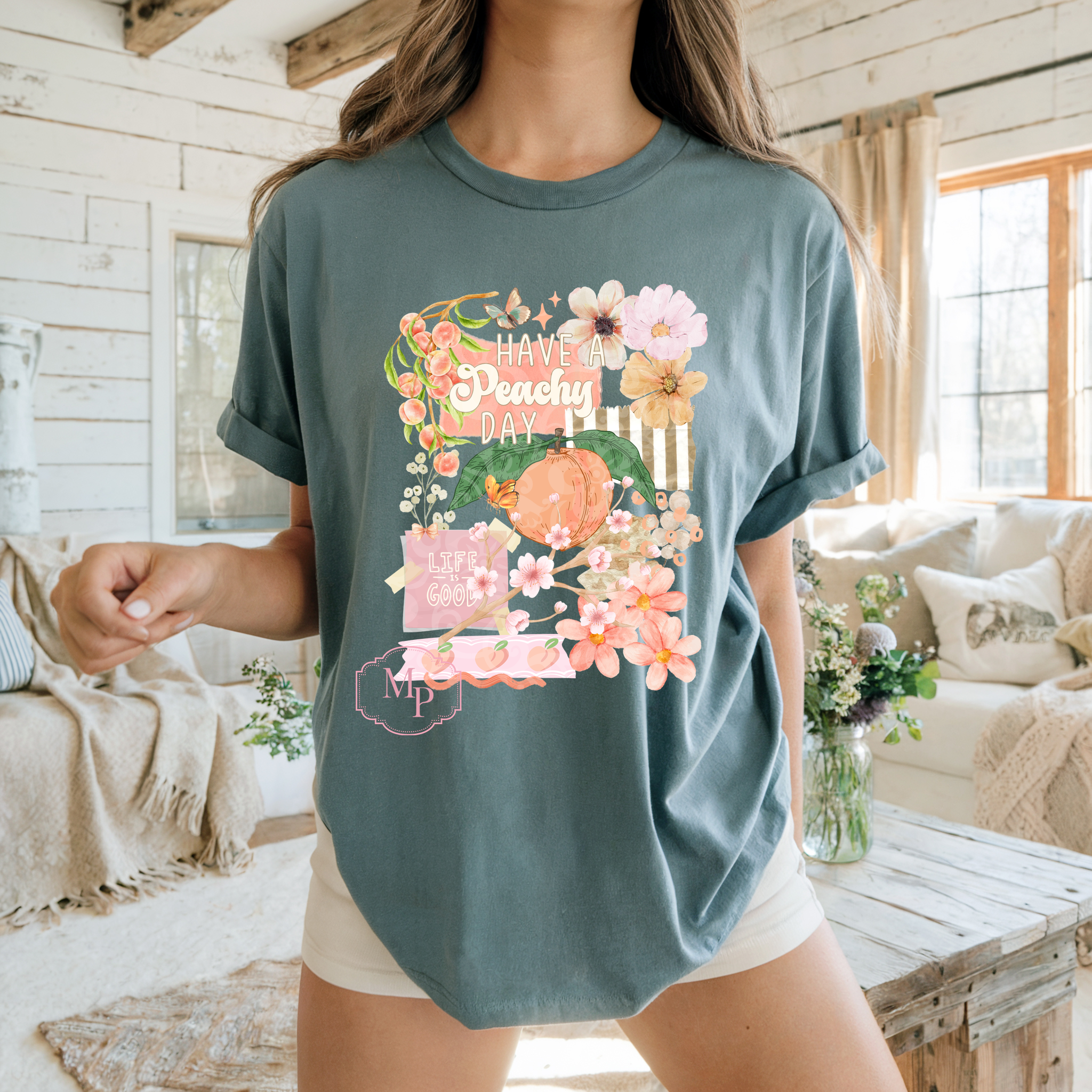 Have A Peachy Day – Mayberry Prints