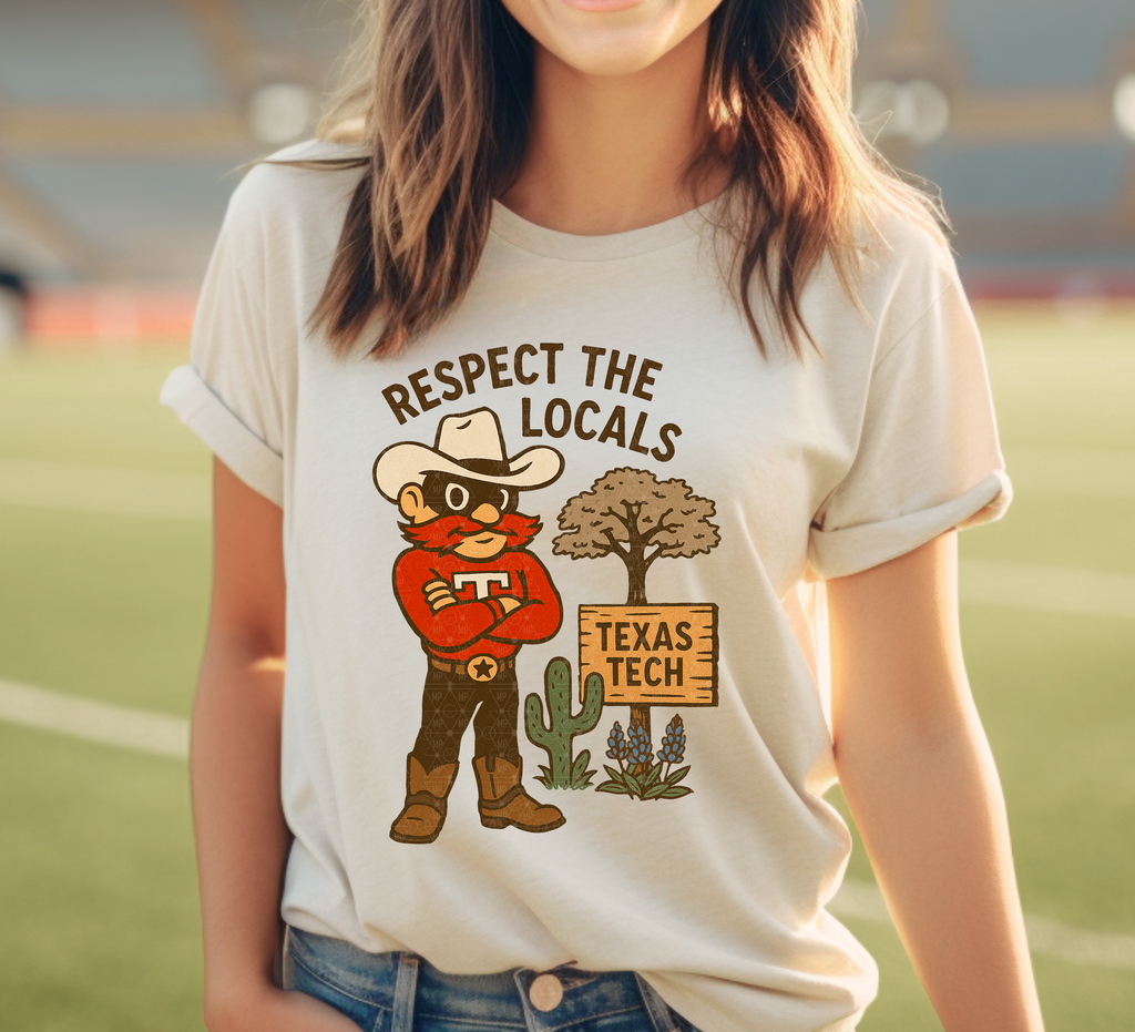 Respect The Locals Texas Tech – Mayberry Prints