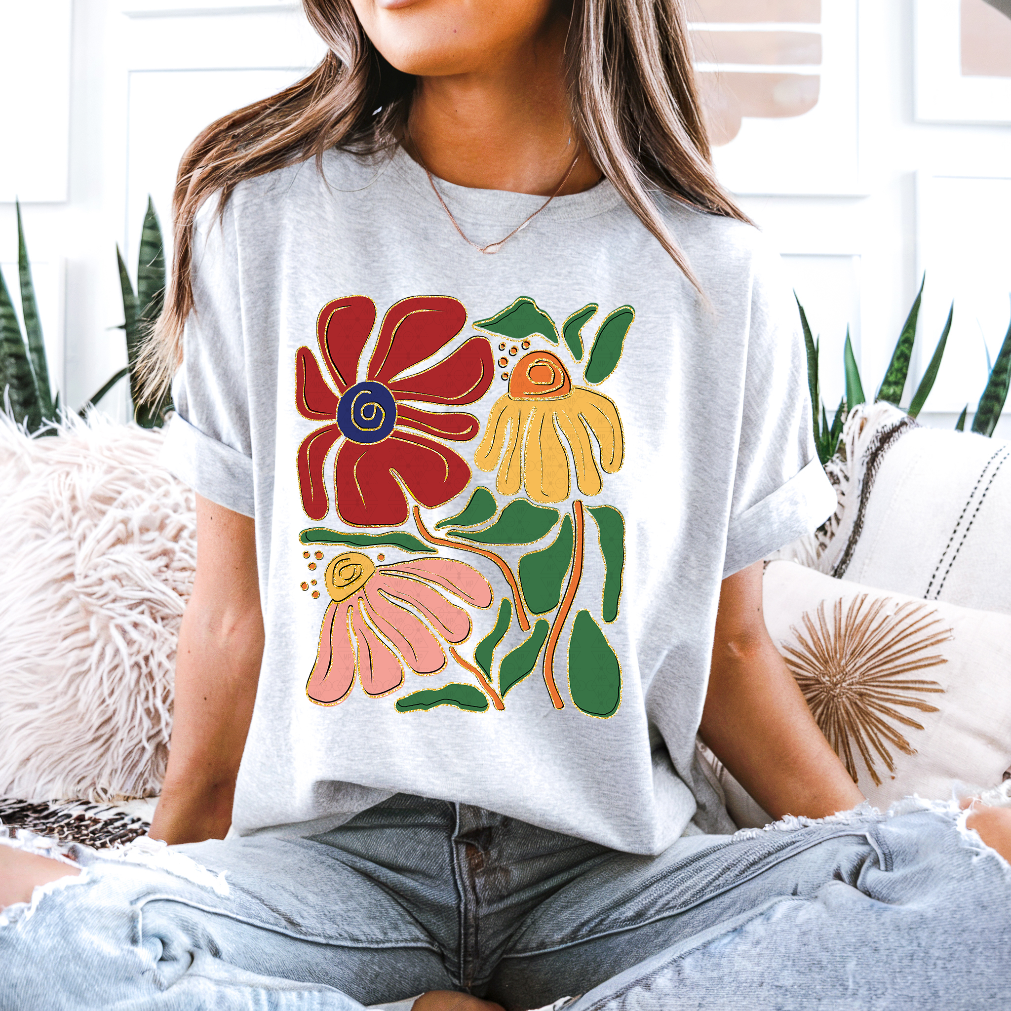 Boho Bold Flowers – Mayberry Prints