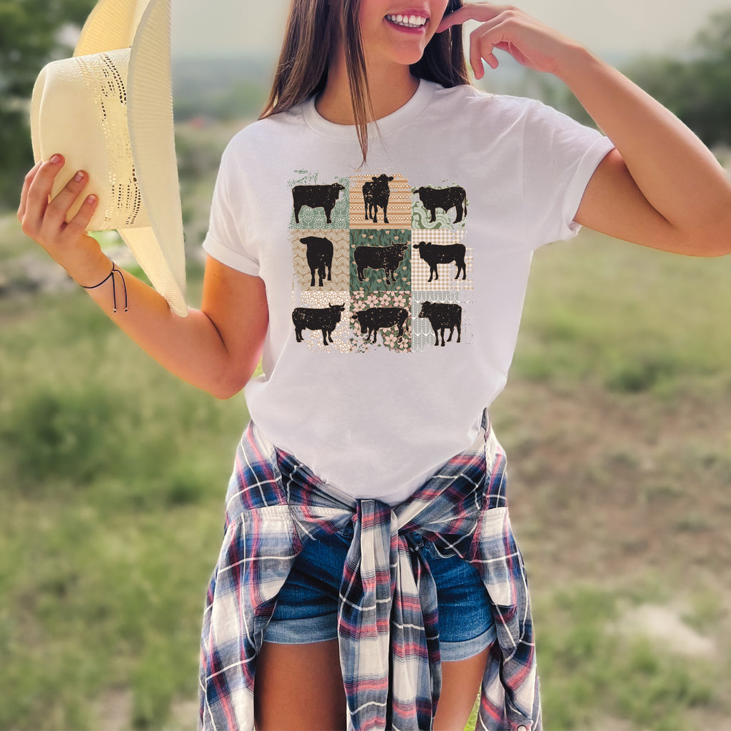 Distressed Cows – Mayberry Prints