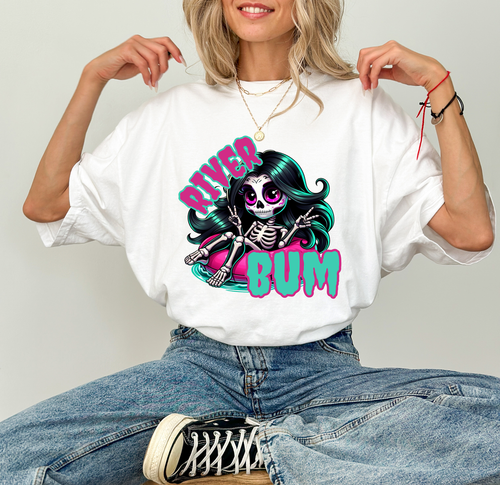 River Bum Skeleton – Mayberry Prints