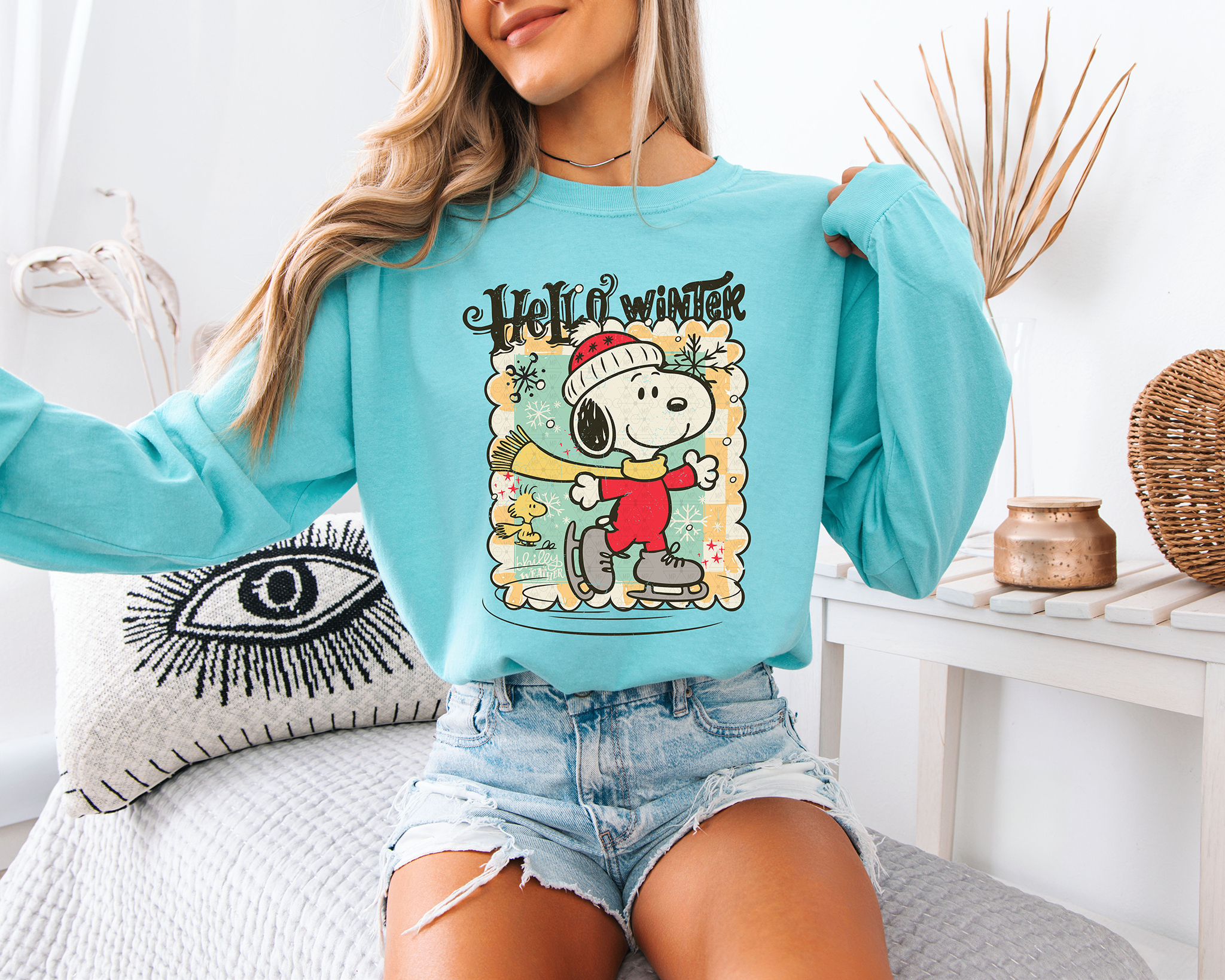 Hello Winter Snoopy – Mayberry Prints