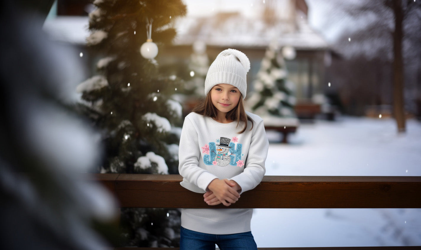 Joy Snowman – Mayberry Prints