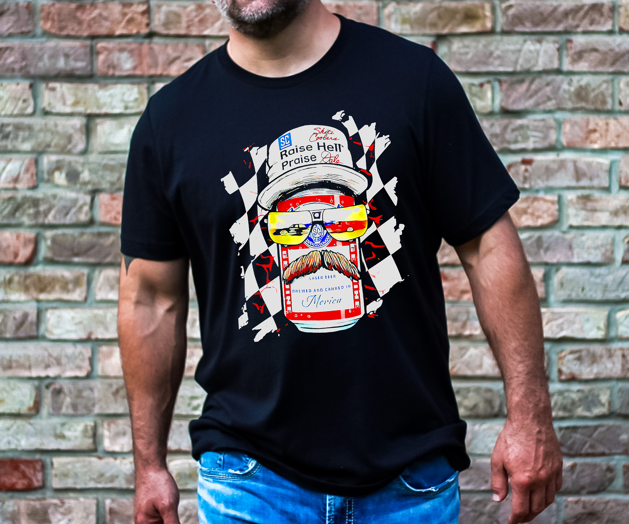 Raise Hell Praise Dale Can – Mayberry Prints