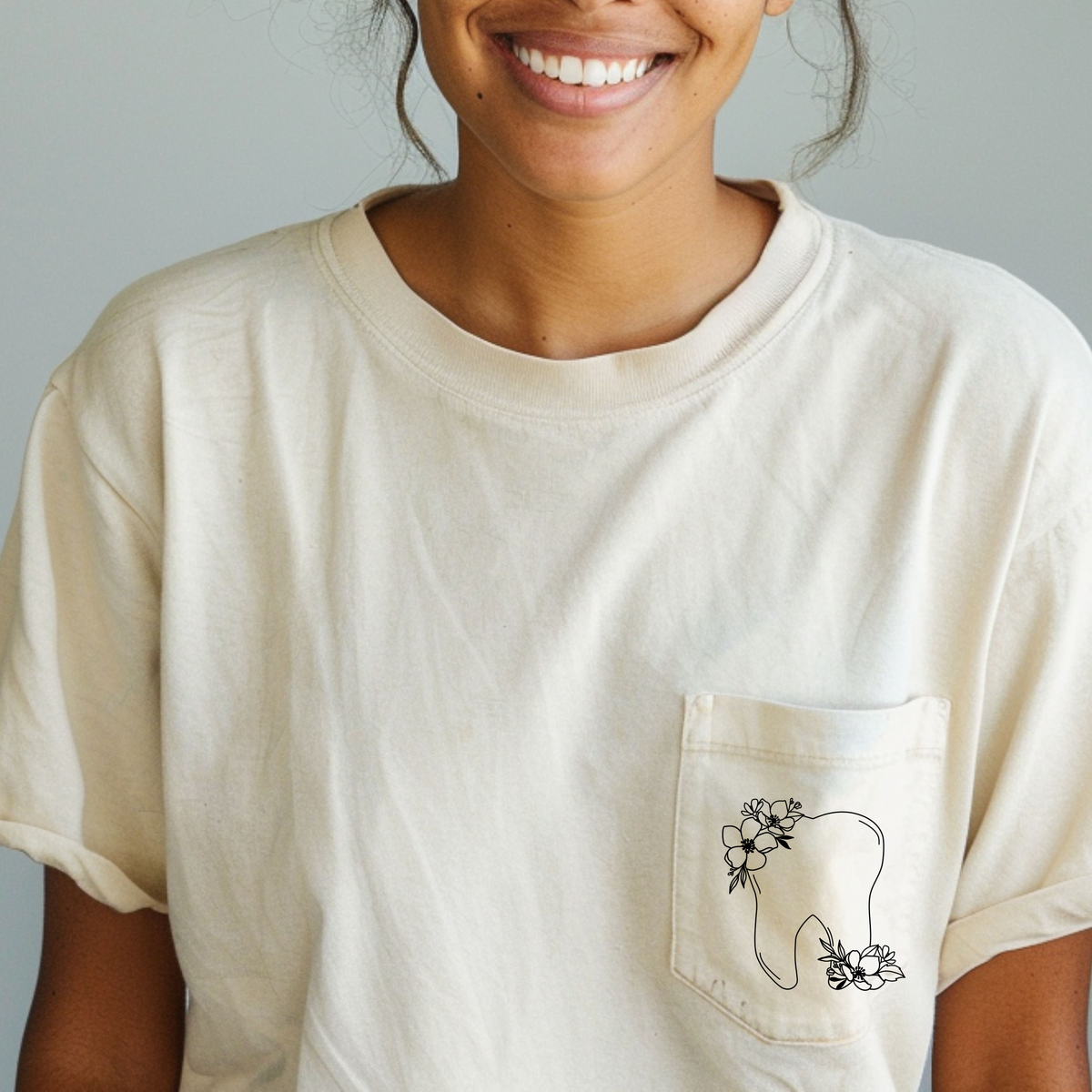 Tooth Flower Pocket – Mayberry Prints